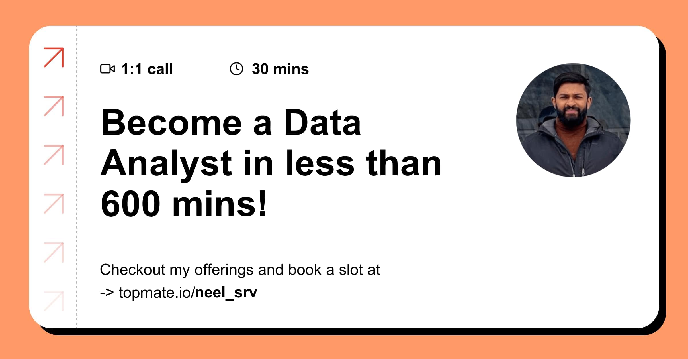 Become Data Analyst program : 600mins @Rs. 11000 with Neelesh Kumar